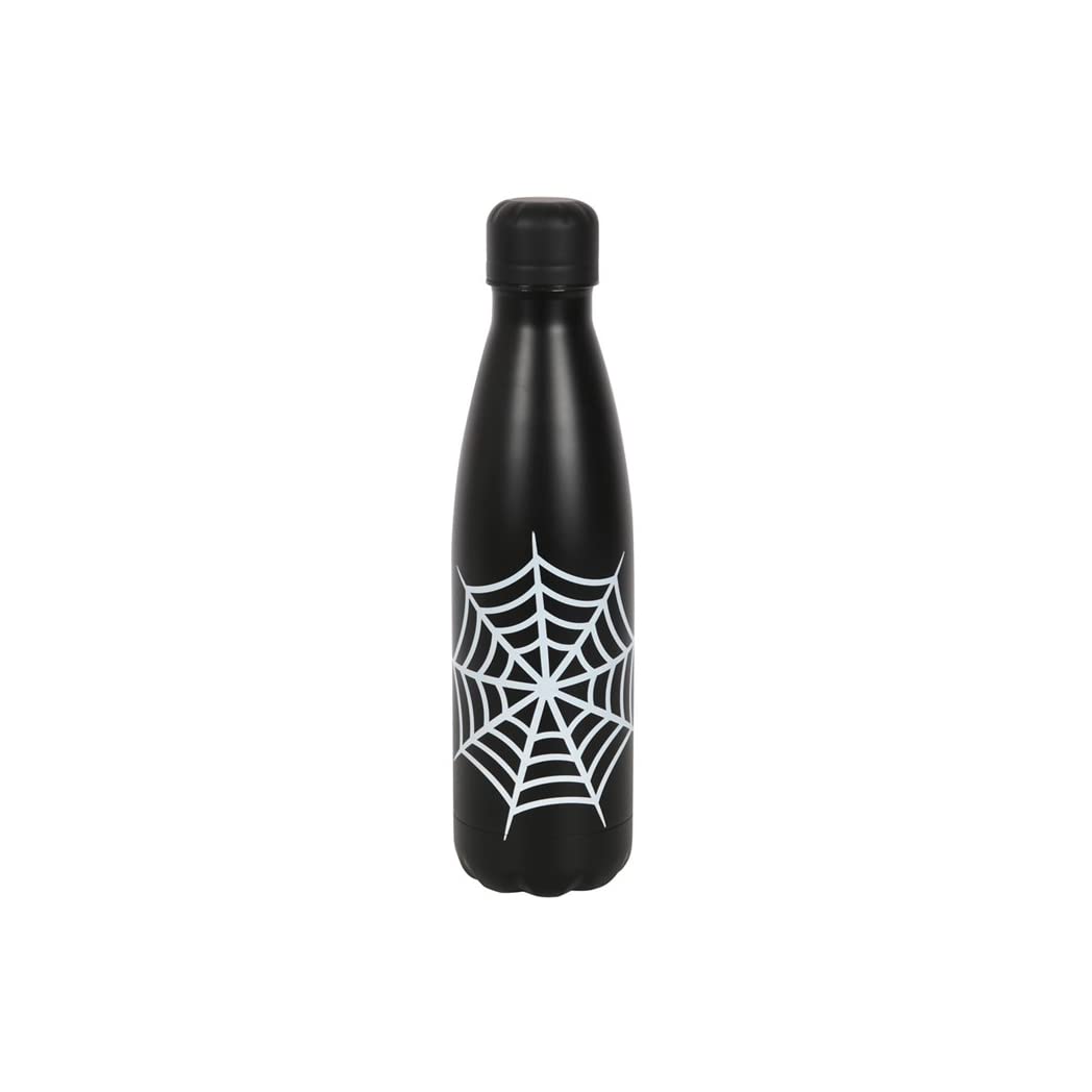 Something Different - Spiderweb - Metal Water Bottle/Gothic Accessory/Gothic Water Bottle