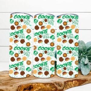 Girl Scout Cookie Love Hot/Cold Travel Stainless Steel Tumbler