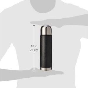 Thermos 187011 ThermoCafé Stainless Steel Flask, Hammertone Grey, 500 ml