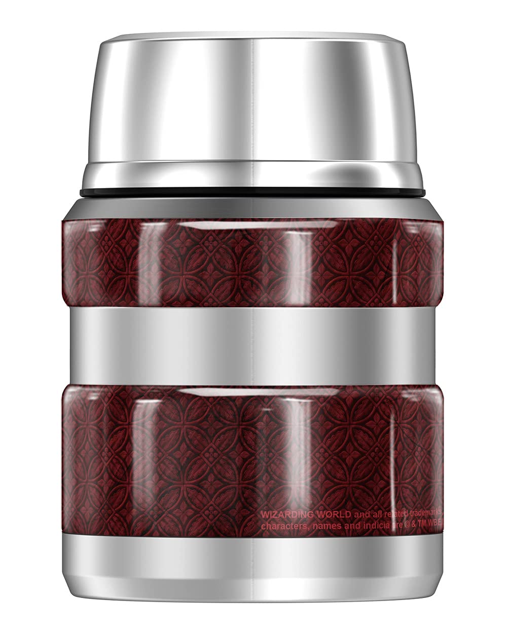 Harry Potter Gryffindor House Crest THERMOS STAINLESS KING Stainless Steel Food Jar with Folding Spoon, Vacuum insulated & Double Wall, 16oz