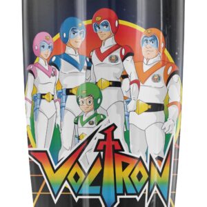 Logovision Voltron OFFICIAL Voltron Force Stainless Steel 20 oz Travel Tumbler, Vacuum Insulated & Double Wall with Leakproof Sliding Lid