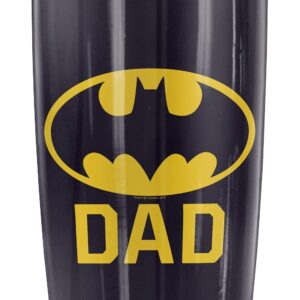 Batman Bat Dad Stainless Steel Tumbler 20 oz Coffee Travel Mug/Cup, Vacuum Insulated & Double Wall with Leakproof Sliding Lid