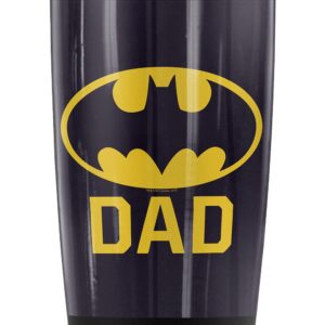 Batman Bat Dad Stainless Steel Tumbler 20 oz Coffee Travel Mug/Cup, Vacuum Insulated & Double Wall with Leakproof Sliding Lid