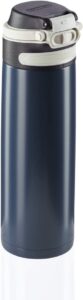 leifheit thermosflasche thermos flask, 7,8 x 7,5 x 25 cm, dark blue