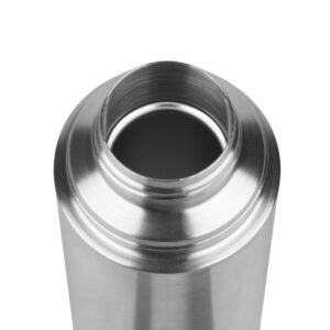 Emsa 1.0 L Vacuum Flask Senator 33.8oz. from Stainless Steel, 1,000 ml, Silver