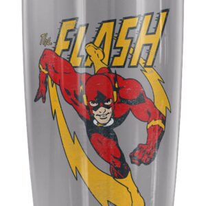 Logovision The Flash Lightning Trail Stainless Steel Tumbler 20 oz Coffee Travel Mug/Cup, Vacuum Insulated & Double Wall with Leakproof Sliding Lid | Great for Hot Drinks and Cold Beverages