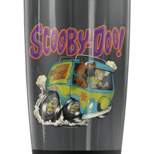 Logovision Scooby-Doo Scoob Fink Stainless Steel Tumbler 20 oz Coffee Travel Mug/Cup, Vacuum Insulated & Double Wall with Leakproof Sliding Lid | Great for Hot Drinks and Cold Beverages