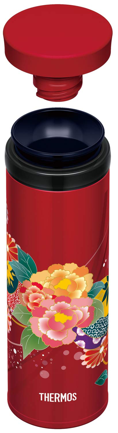 Thermos (sa-mosu) magubotoru Peony 0.35l Made in Japan Water Bottle Vacuum Insulated Travel Mug JNY – 352 BTN