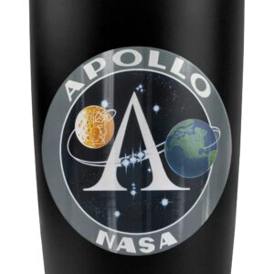 NASA Apollo Mission Patch Stainless Steel Tumbler 20 oz Coffee Travel Mug/Cup, Vacuum Insulated & Double Wall with Leakproof Sliding Lid | Great for Hot Drinks and Cold Beverages