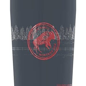 THERMOS Yellowstone OFFICIAL Yellowstone Buffalo GUARDIAN COLLECTION Stainless Steel Travel Tumbler, Vacuum insulated & Double Wall, 12 oz.