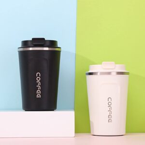 Stainless Steel Coffee Cup Leakproof Insulated Thermal Cup Car Portable Travel Coffee Mug