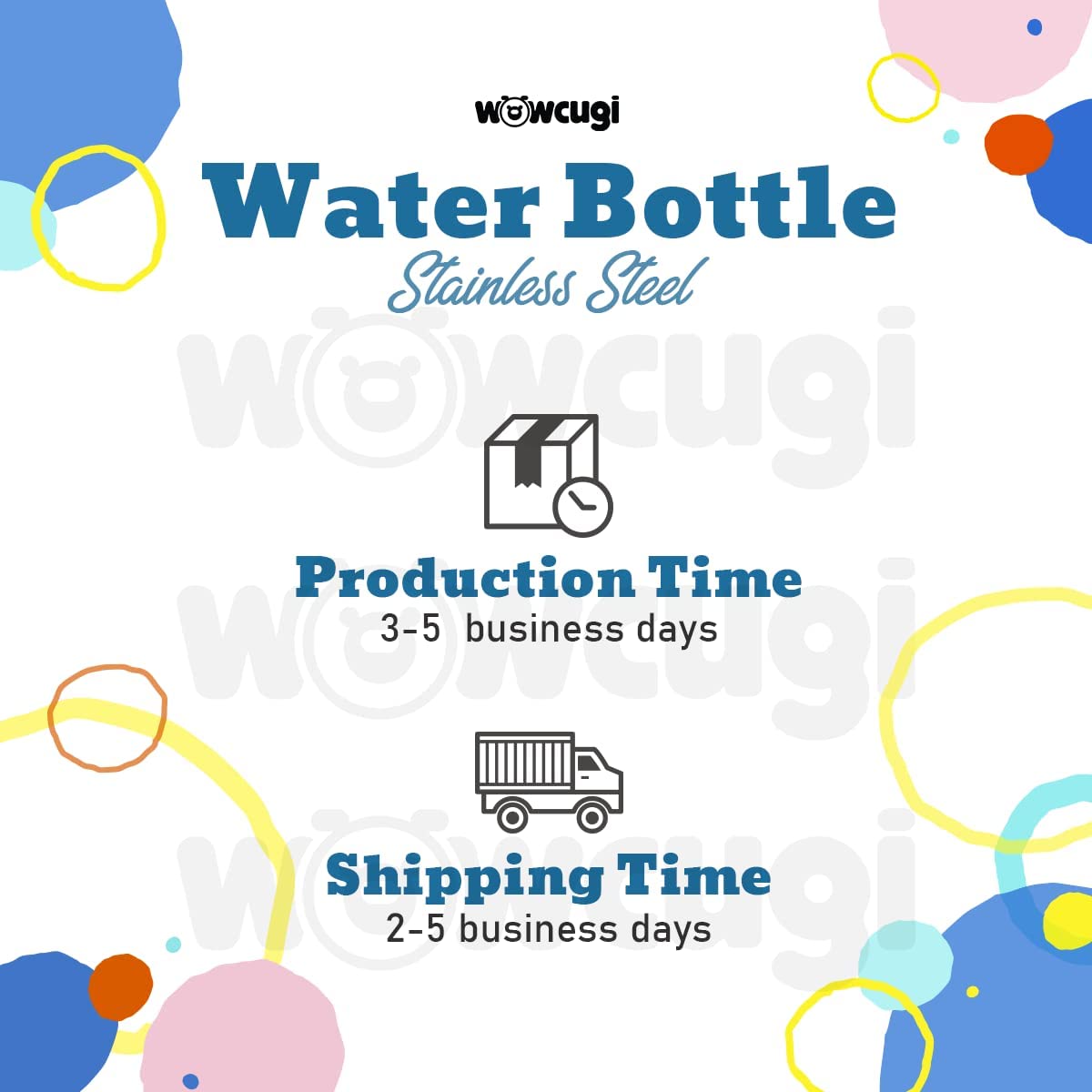 wowcugi Personalized Giraffe Watercolor Water Bottle for Women Girls Kids Bottles Reminder Travel Cup 12oz 18oz 32oz Custom Giraffe Gifts for Animal Lovers Back To School Birthday Christmas