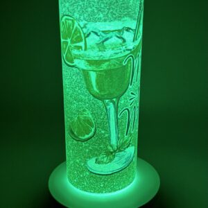 Glow in the Dark Mamacita Needs a Margarita Tumbler Cup