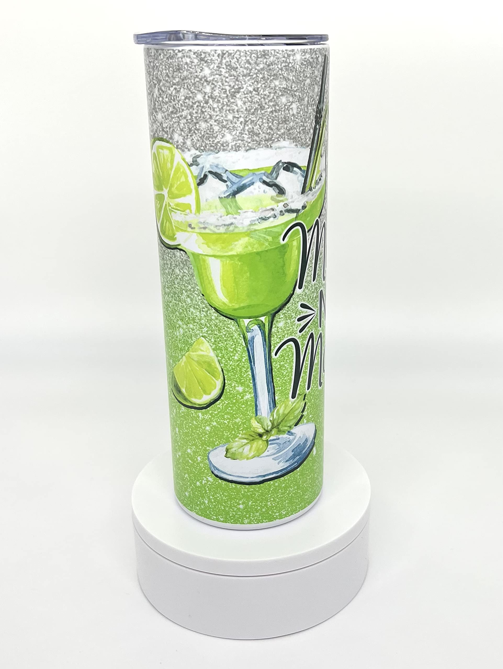 Glow in the Dark Mamacita Needs a Margarita Tumbler Cup