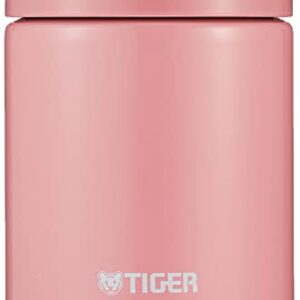 Tiger Water Bottle, 8.5 fl oz (250 ml), Lightweight, Screw Mug Bottle, Vacuum Insulated Bottle, Tumbler, Can Be Used For Mugs Hot or Cold Retention MCA-C025PO, Old Rose