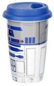 pyramid international "star wars (r2d2)" official boxed ceramic coffee/tea mug, multi-colour, 12 oz/340 ml,mgt23780