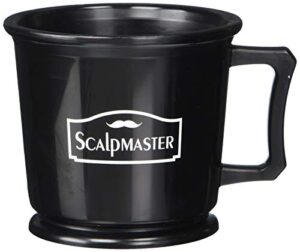 scalpmaster barber grooming shaving black mug sb-sc-mugr