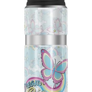 My Little Pony Retro Believe In Dreams THERMOS STAINLESS KING Stainless Steel Drink Bottle, Vacuum insulated & Double Wall, 24oz