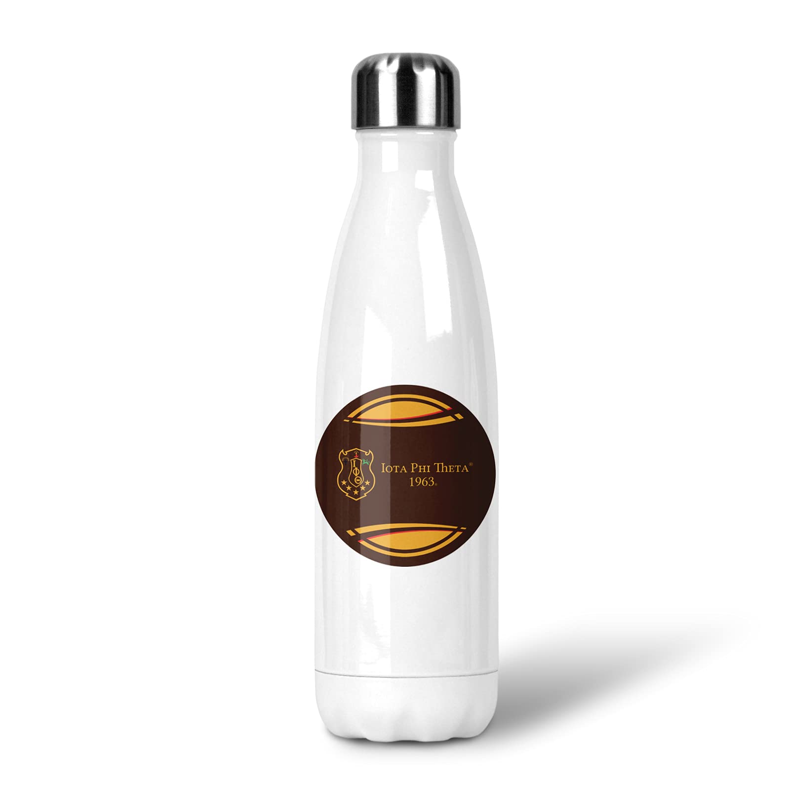 Iota Phi Theta Fraternity Stainless Steel Thermos Water Bottle 17 OZ (Iota Phi Theta 4)