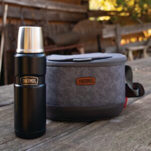 THERMOS Stainless King Vacuum-Insulated Compact Bottle, 16 Ounce, Midnight Blue