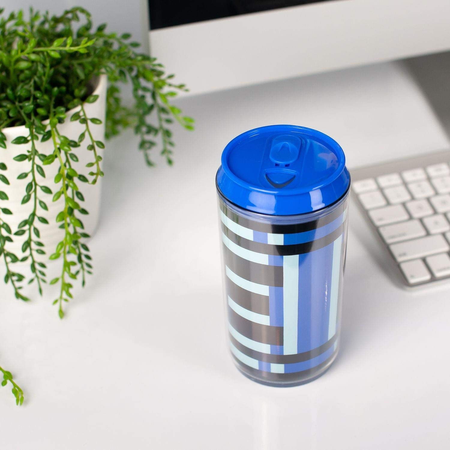 Mega Man Official Energy Tank Travel Can | E-Tank Can Holds Your Favorite Drink