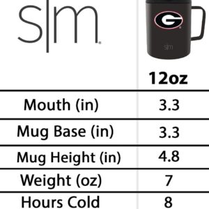 Simple Modern Officially Licensed Collegiate University of Alabama Coffee Mug with Lid | Gifts for Men Travel Thermos | 12oz Scout