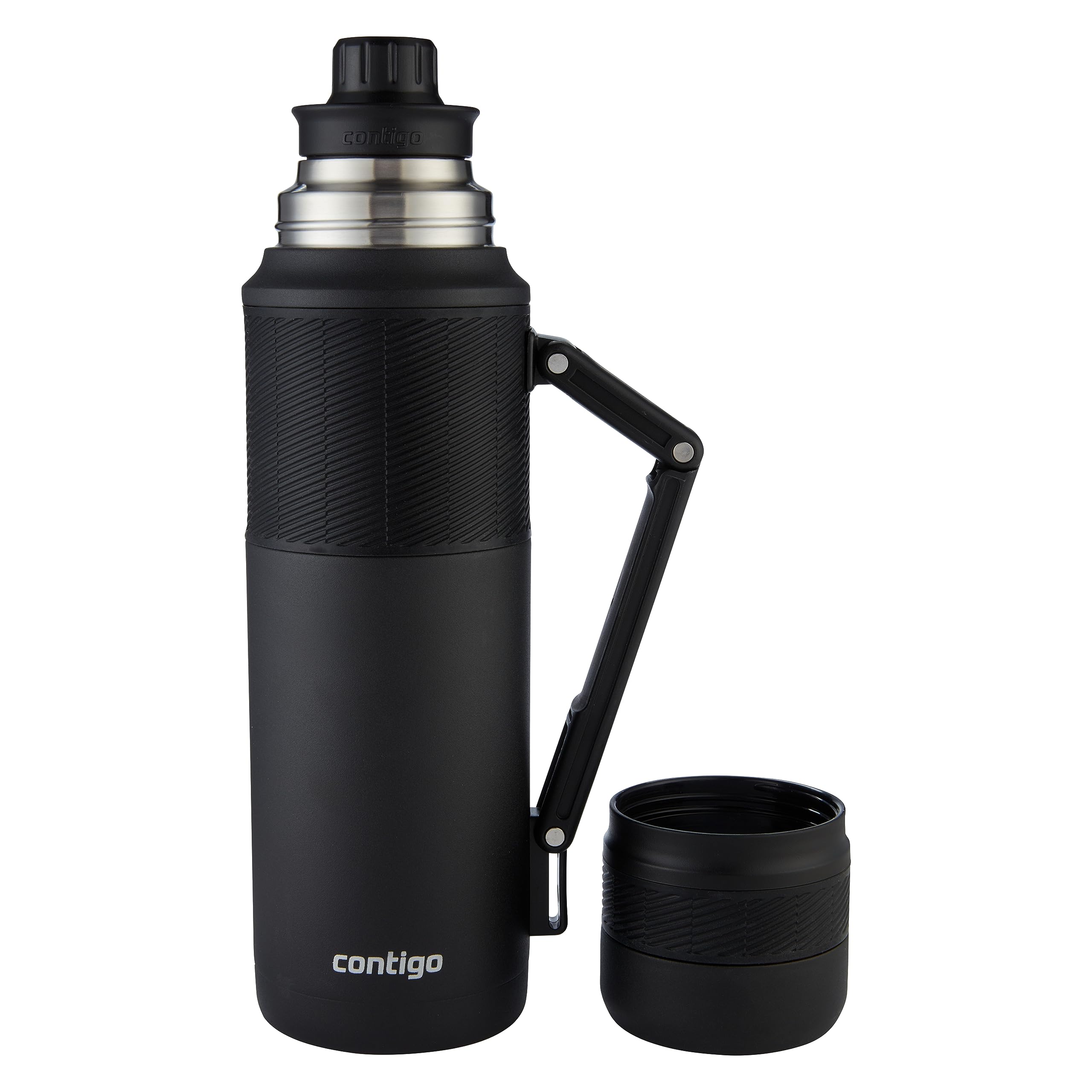 Contigo Thermal Bottle Thermalock, Vacuum Insulated Travel Flask, Thermos Flask for Hot Drinks, up to 35h hot & 60h Cold, Leakproof Coffee Tea Bottle, Stainless Steel Travel Mug