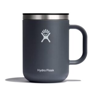 hydro flask mug - stainless steel reusable tea coffee travel mug - vacuum insulated, bpa-free, non-toxic