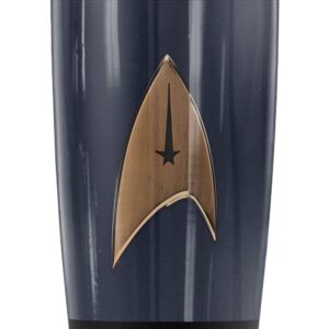 LOGOVISION Star Trek Command Uniform Stainless Steel Tumbler 20 oz Coffee Travel Mug/Cup, Vacuum Insulated & Double Wall with Leakproof Sliding Lid | Great for Hot Drinks and Cold Beverages