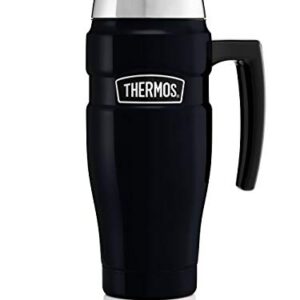 Thermos Stainless King Travel Mug, Midnight Blue, 470 ml