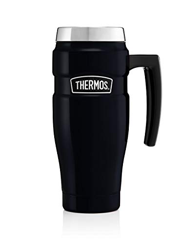 Thermos Stainless King Travel Mug, Midnight Blue, 470 ml