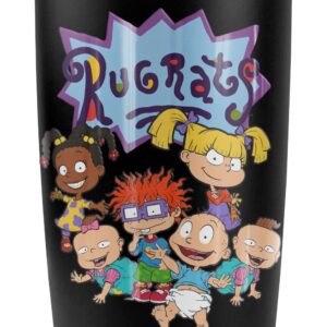 Logovision Rugrats Group Stainless Steel 20 oz Travel Tumbler, Vacuum Insulated & Double Wall with Leakproof Sliding Lid