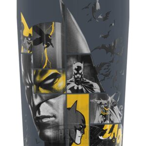 THERMOS Batman 80 Years Bat Panels, GUARDIAN COLLECTION Stainless Steel Travel Tumbler, Vacuum insulated & Double Wall, 12oz