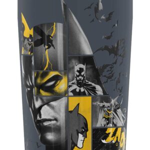 THERMOS Batman 80 Years Bat Panels, GUARDIAN COLLECTION Stainless Steel Travel Tumbler, Vacuum insulated & Double Wall, 12oz