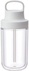 kinto 20061 to-go bottle, white, 12.2 fl oz (360 ml)