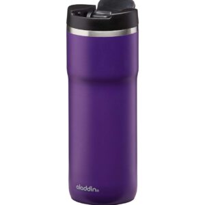 Aladdin Keeps Hot for 4 Hours-BPA-Free-Dishwasher Safe, Stainless Steel, Purple, 0.47L