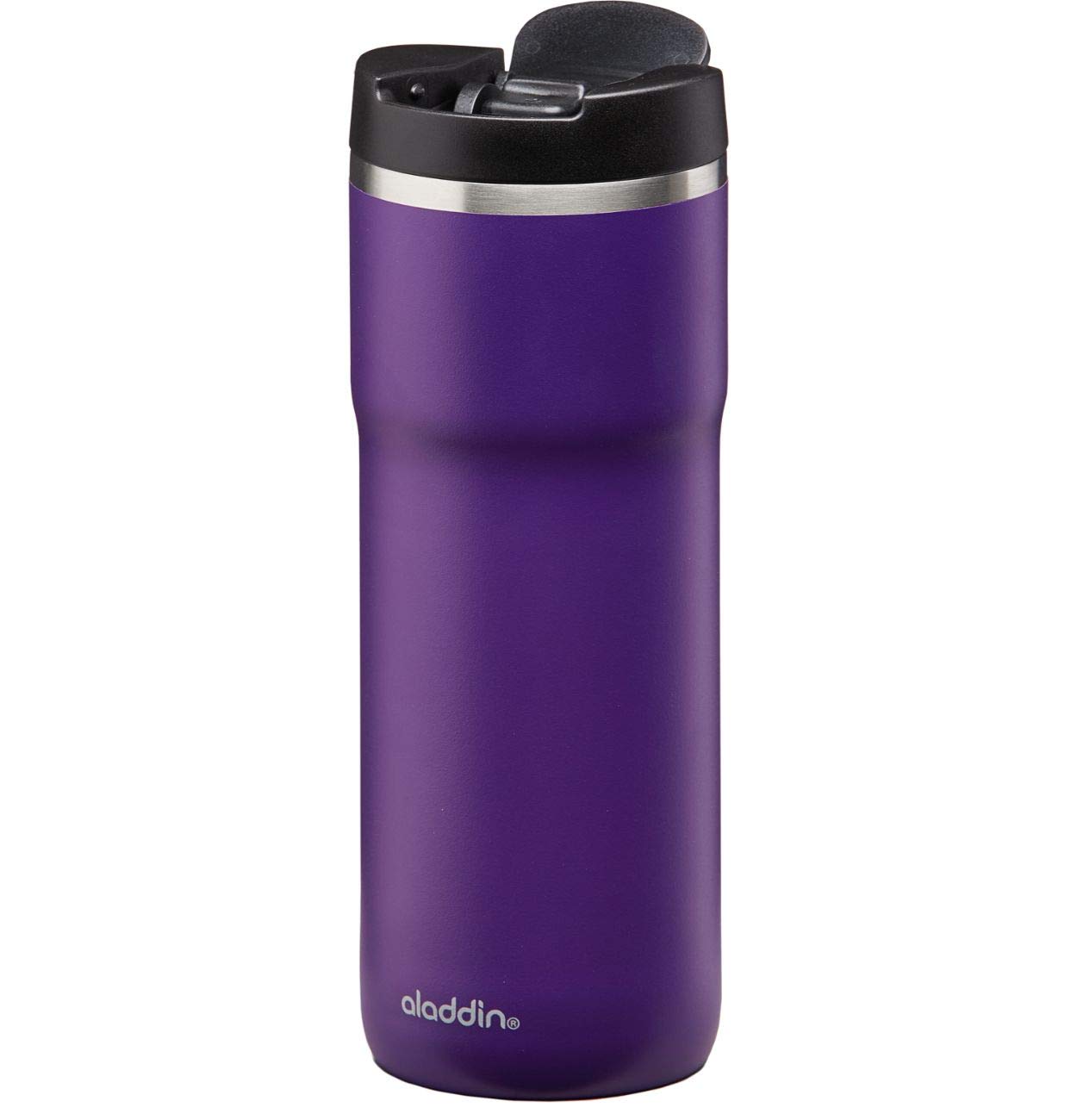 Aladdin Keeps Hot for 4 Hours-BPA-Free-Dishwasher Safe, Stainless Steel, Purple, 0.47L