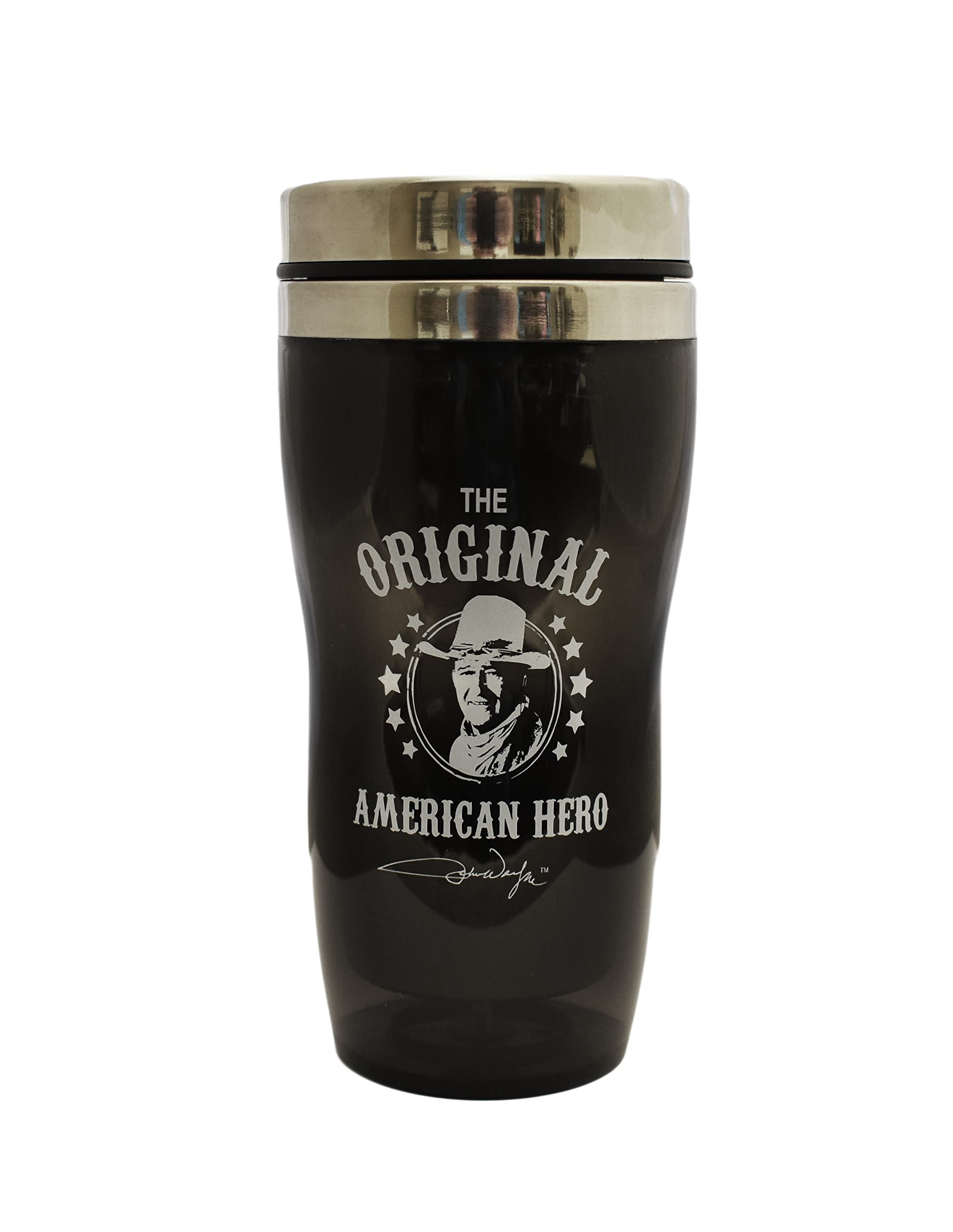 John Wayne Steel Insulated Travel Mug 16 Oz - Mid-South Products