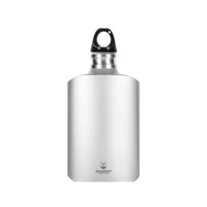 SILVERANT Titanium Water Bottle Lid Replacement for 800ml/600ml Slim Water Bottle Sandblasted & Crystallized