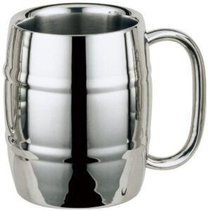 uname double wall stainless steel barrel mug,430ml,15oz un020