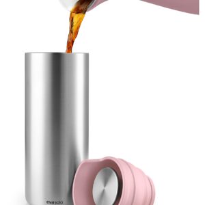 EVA SOLO Urban to Go Cup 0.35 L Rquartz Double-Walled Vacuum Thermos Flask Rose Quartz