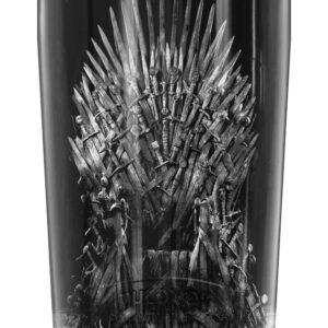 THERMOS Game of Thrones Iron Throne Metallic Photo GUARDIAN COLLECTION Stainless Steel Travel Tumbler, Vacuum insulated & Double Wall, 12 oz.