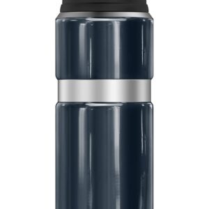 Star Trek United Federation of Planets THERMOS STAINLESS KING Stainless Steel Drink Bottle, Vacuum insulated & Double Wall, 24oz