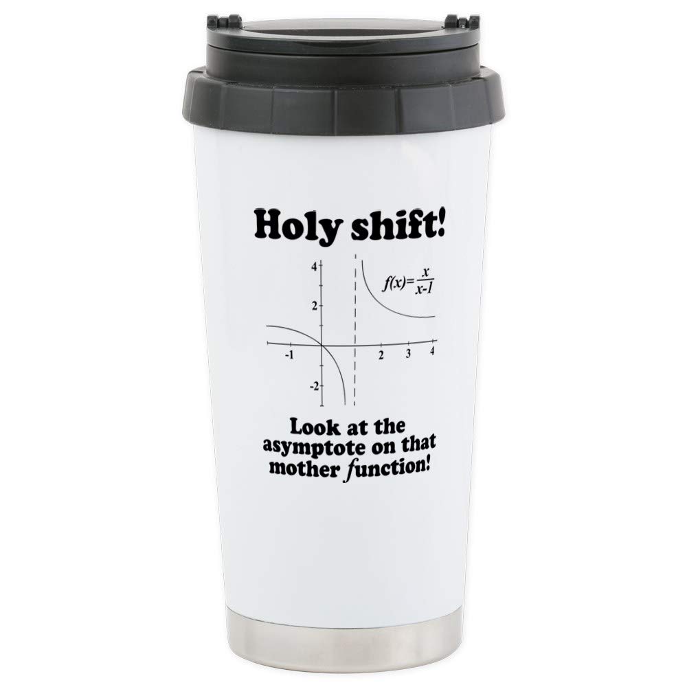 CafePress Holy Shift Math Functio Stainless Steel Travel Mug Stainless Steel Travel Mug, Insulated 20 oz. Coffee Tumbler