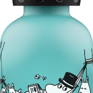 SIGG X Moomin Picnic Kids Drinking Bottle (0.3 L), Non-Toxic Children's Water Bottle with Leak-Proof Lid, Made in Switzerland Aluminium Flask for Water