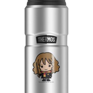 Harry Potter Cute Chibi Hermione, THERMOS STAINLESS KING Stainless Steel Drink Bottle, Vacuum insulated & Double Wall, 24oz