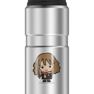 Harry Potter Cute Chibi Hermione, THERMOS STAINLESS KING Stainless Steel Drink Bottle, Vacuum insulated & Double Wall, 24oz