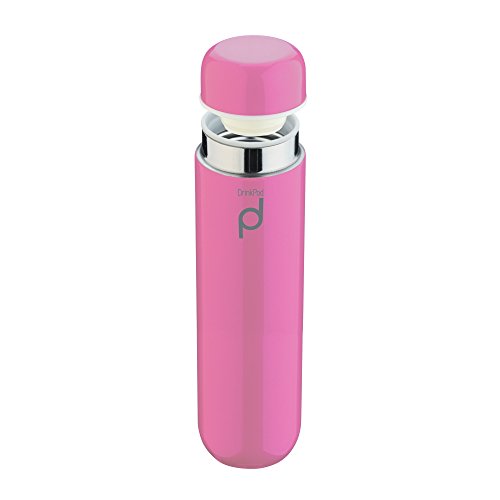 DrinkPod Vacuum Insulated Flask, 300ml, Pink