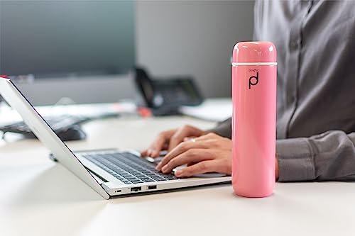 DrinkPod Vacuum Insulated Flask, 300ml, Pink