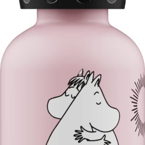 SIGG X Moomin Picnic Kids Drinking Bottle (0.3 L), Non-Toxic Children's Water Bottle with Leak-Proof Lid, Made in Switzerland Aluminium Flask for Water